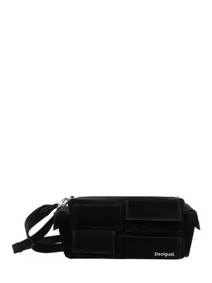 Desigual Multi-pocket Satchel - Black