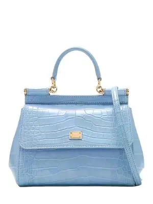 Dolce & Gabbana Sicily Tote Bag - Blue