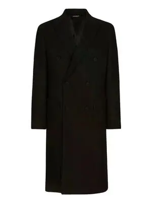 Dolce & Gabbana Double-breasted Coat - Black