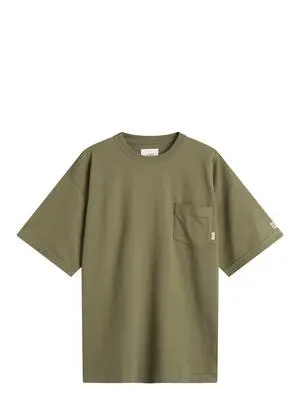 WTAPS Sleeve Logo Pocket T-shirt - Olive Drab