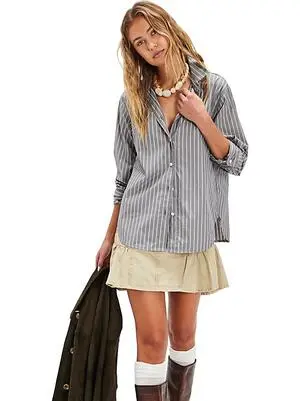 Citizens Of Humanity Avni Slim Shirt - Cleo Stripe