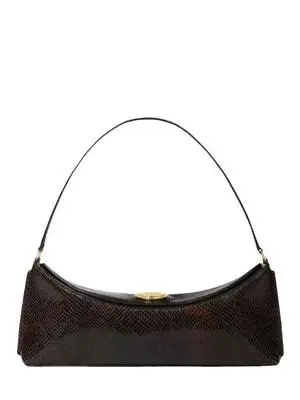 Jacquemus Le Chouchou Clutch Dark Brown