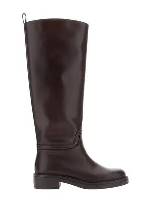 STUART WEITZMAN Celia Knee-High Leather Boots