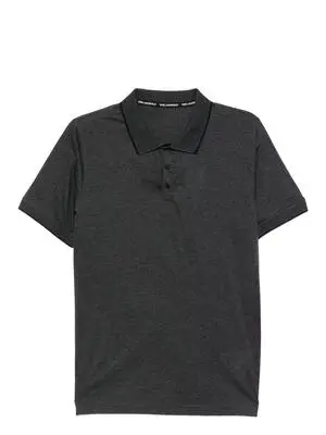Karl Lagerfeld Logo-embossed Polo Shirt - Grey