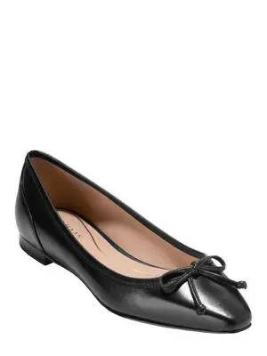Cole Haan Paget Ballet Flat - Black Leather