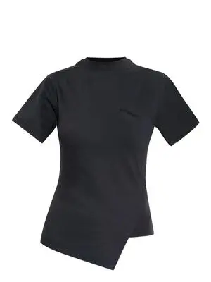 Vetements Asymmetric Layered T-shirt - Black