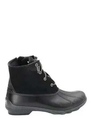 Sperry Lace-up Rain Boots - Black