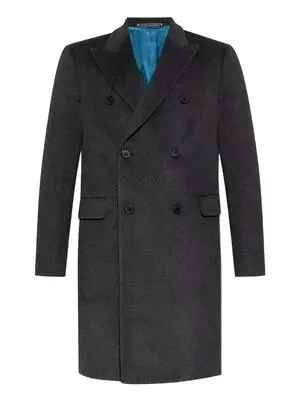 Paul Smith Double-breasted Wool Coat - Grey