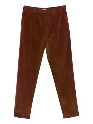 GTA Corduroy Trousers With Side Pockets - Brown