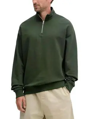 Hugo Logo-detail Sweatshirt - Green