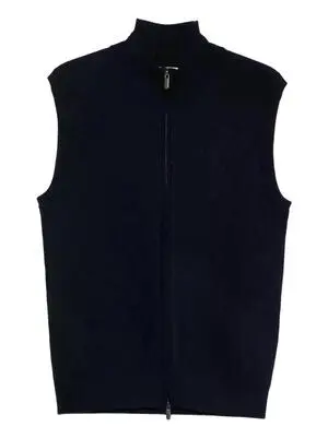 Eric Bompard Zip-fastening Vest - Blue