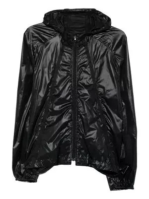J.L-A.L Hooded Panelled Jacket - Black