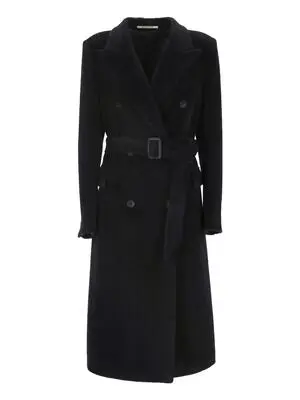 Tagliatore Double-breasted Coat - Black