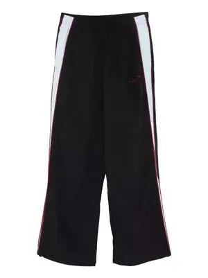 FENTY BEAUTY Side-stripe Elasticated Track Pants - Black