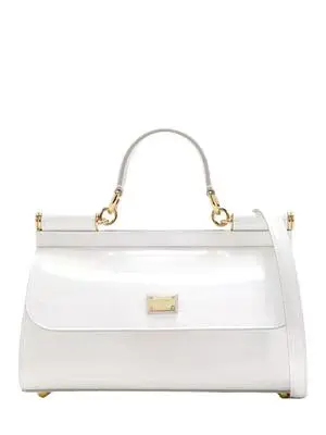 Dolce & Gabbana Sicily Elongated Tote - White