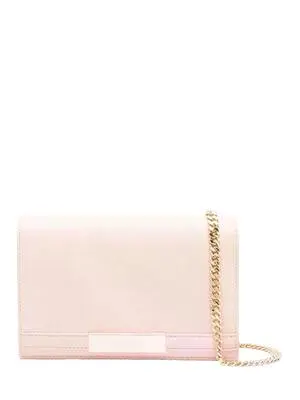 Elisabetta Franchi Chain-link Shoulder Bag - Neutrals