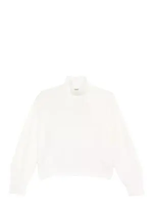 MRZ High-Neck Sweater White