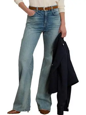Ralph Lauren High-rise Wide-leg Jean - Odwin Wash