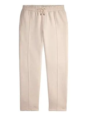 Ralph Lauren Cotton-cashmere Fleece Pant - Champagne Melange