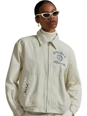 Ralph Lauren Spelman College Drizzler Jacket - Antique Cream