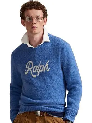 Ralph Lauren The Ralph Logo Sweater Blue Combo
