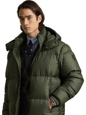 Ralph Lauren The Decker Matte Down Jacket - Line Green