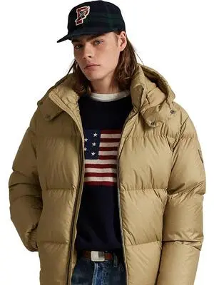 Ralph Lauren The Decker Matte Down Jacket - Rl Khaki