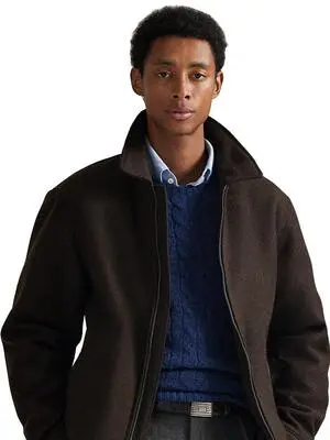 Ralph Lauren The Langdon Wool Jacket - Circuit Brown