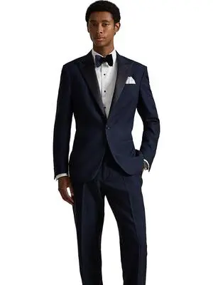 Ralph Lauren Polo Tailored Fit Wool Barathea Tuxedo - Navy