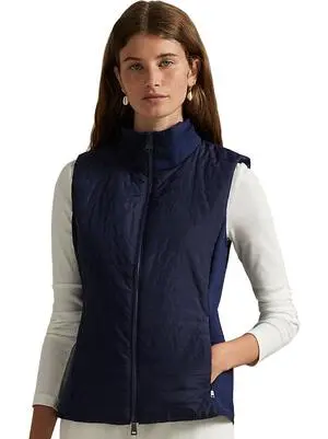 Ralph Lauren Quilted Hybrid Vest - Refined Navy