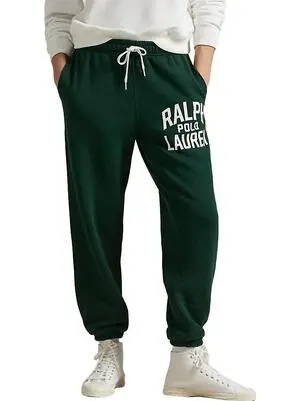 Ralph Lauren Logo Fleece Sweatpants - Northwest Pine