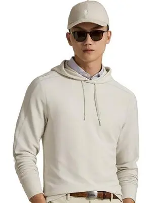 Ralph Lauren Performance Waffle-knit Hoodie - Ceramic White