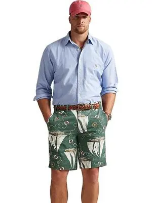 Ralph Lauren Relaxed Fit Sailboat Chino Short - Forest Helms Anchor