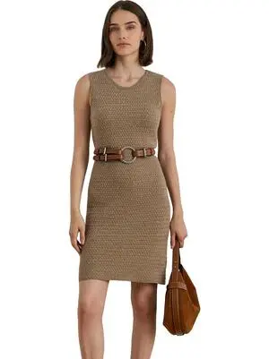 Ralph Lauren Sleeveless Sweater Dress - Adirondack Heather