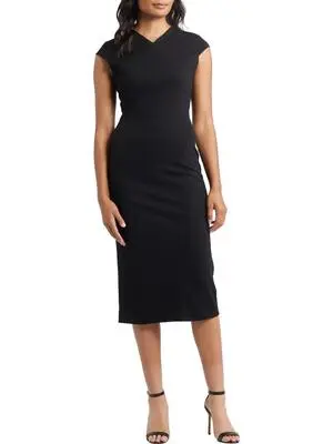 BOSS Dulisa Sheath Dress - Black