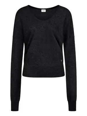 TOD'S Logo-embroidered Sweater - Black