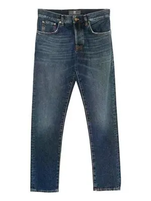 PT TORINO Faded-wash Denim Jeans - Blue