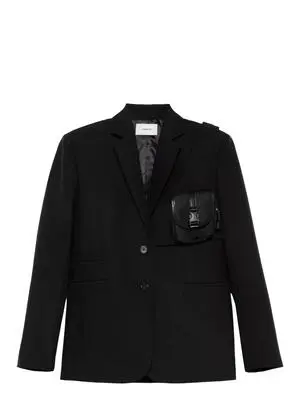 Coperni Single-breasted Blazer - Black