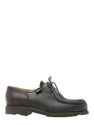 Paraboot 25mm Leather Lace-up Derby Shoes - Brown