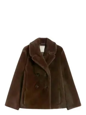 Max Mara Double-breasted Jacket - Brown