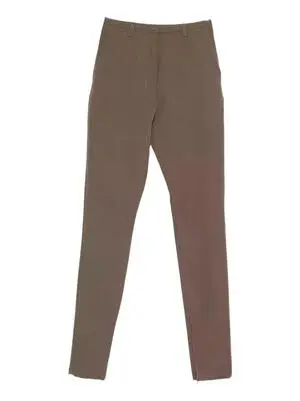 THELATEST Zip-detail Trousers - Neutrals