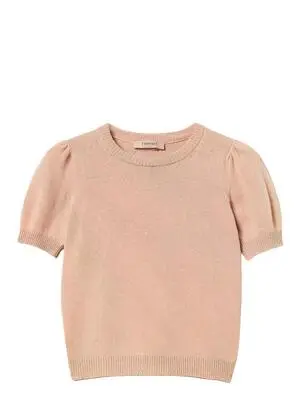 TWINSET Puff-sleeve Sweater - Pink