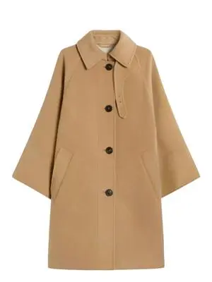MAX MARA Rufo Single-Breasted Wool Coat
