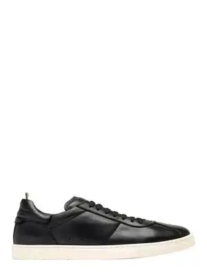 Officine Creative Karma Leather Sneakers - Black