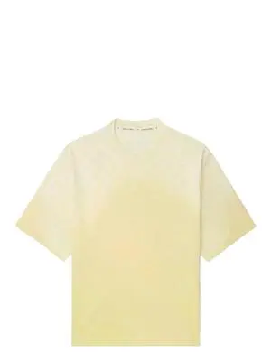 MARINE SERRE Moon-print T-shirt - Yellow