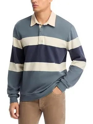 Marine Layer Rugby Polo - Colorblock