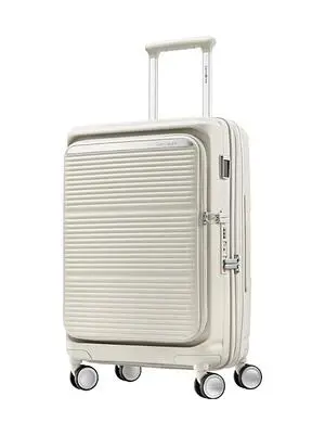SAMSONITE Paralux Expandable Spinner Carry On Suitcase - Stone Grey