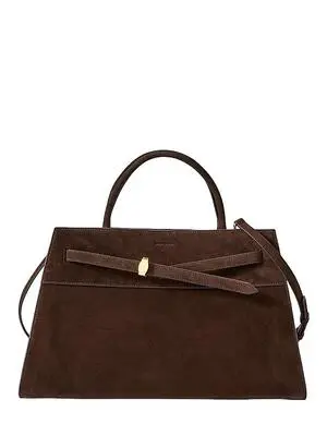 VERONICA BEARD Large Suede Dash Bag