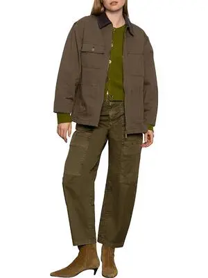 Sanctuary Barn Jacket - Burnt Olive