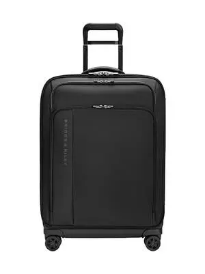 Briggs & Riley Expandable Spinner Checked Bag - Black